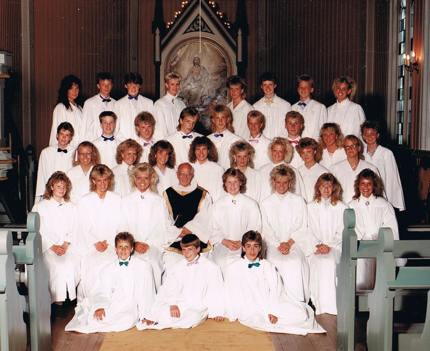 Konfirmantbilde Øymark - Marker kirkelige fellesråd